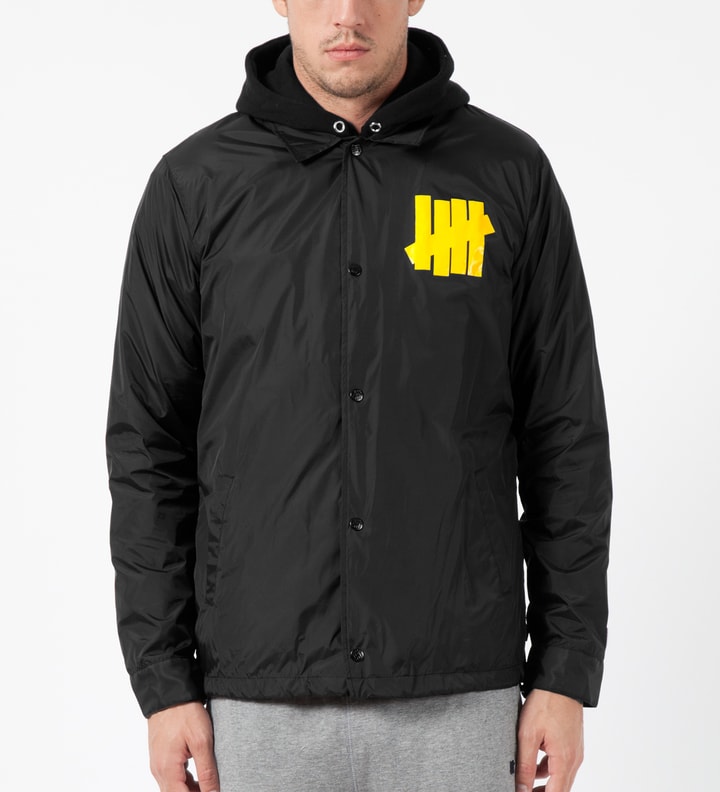 Undefeated - Black Bad Sports Coach Jacket | HBX