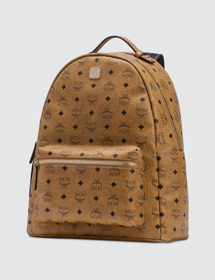 MCM - Stark Backpack with Nylon Straps | HBX - Globally Curated Fashion ...