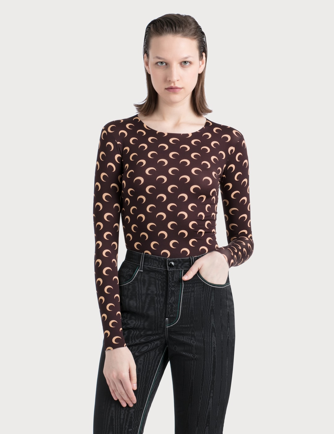 Marine Serre - Moon Top | HBX - Globally Curated Fashion and Lifestyle ...