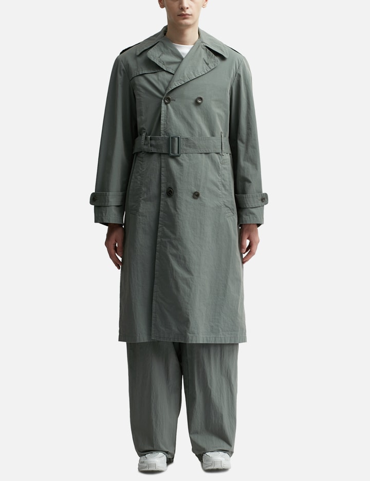 Maison Margiela - Double Breasted Trench Coat | HBX - HYPEBEAST 為您搜羅全球 ...