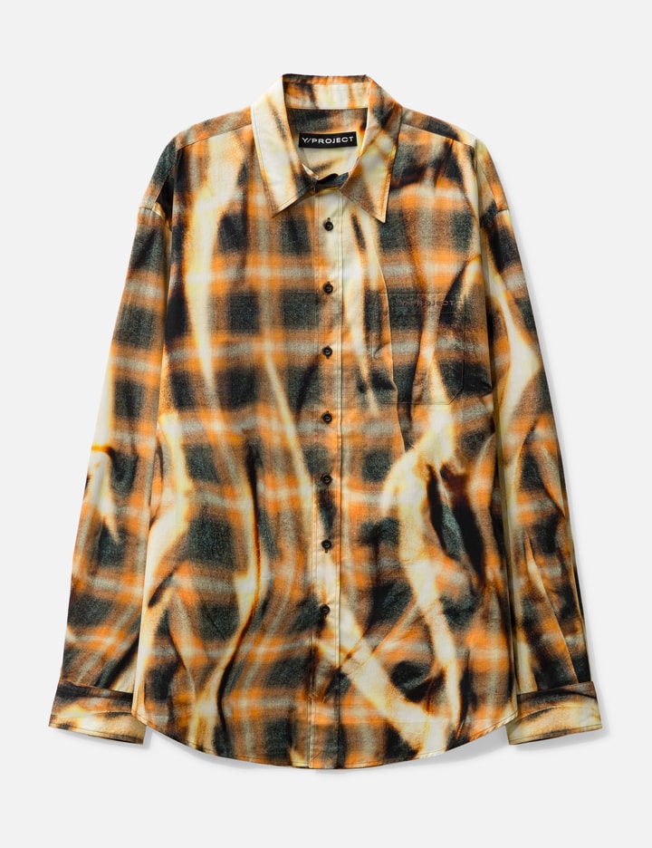 Y/PROJECT - Sun Bleach Check Shirt | HBX - HYPEBEAST 為您搜羅全球潮流時尚品牌