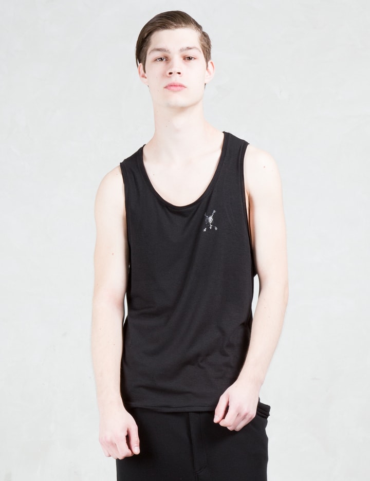Roen - Chest Crystal Skull Tank | HBX - Globally Curated Fashion and ...