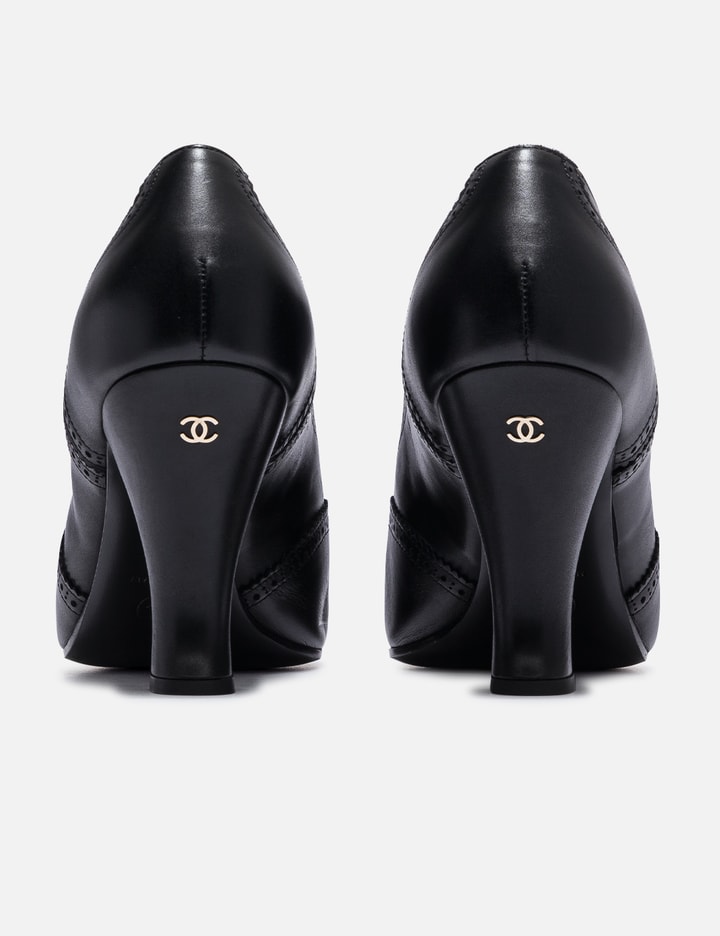 Chanel - CHANEL LEATHER HIGH HEELS | HBX