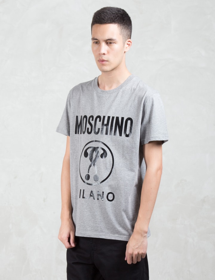 MOSCHINO - Big Mochino Logo S/S T-Shirt | HBX - Globally Curated ...