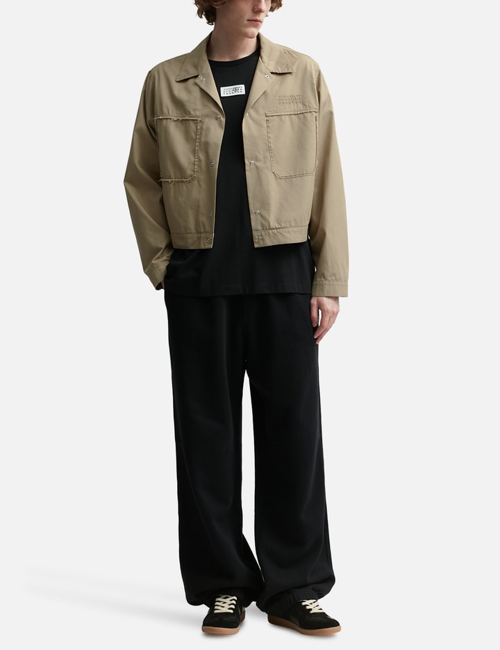 MM6 Maison Margiela - Raw Cut-Out Jacket | HBX