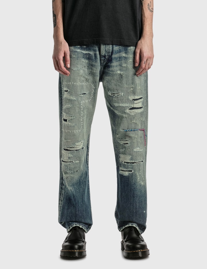 NEIGHBORHOOD - SAVAGE Denim DP Basic Pants | HBX