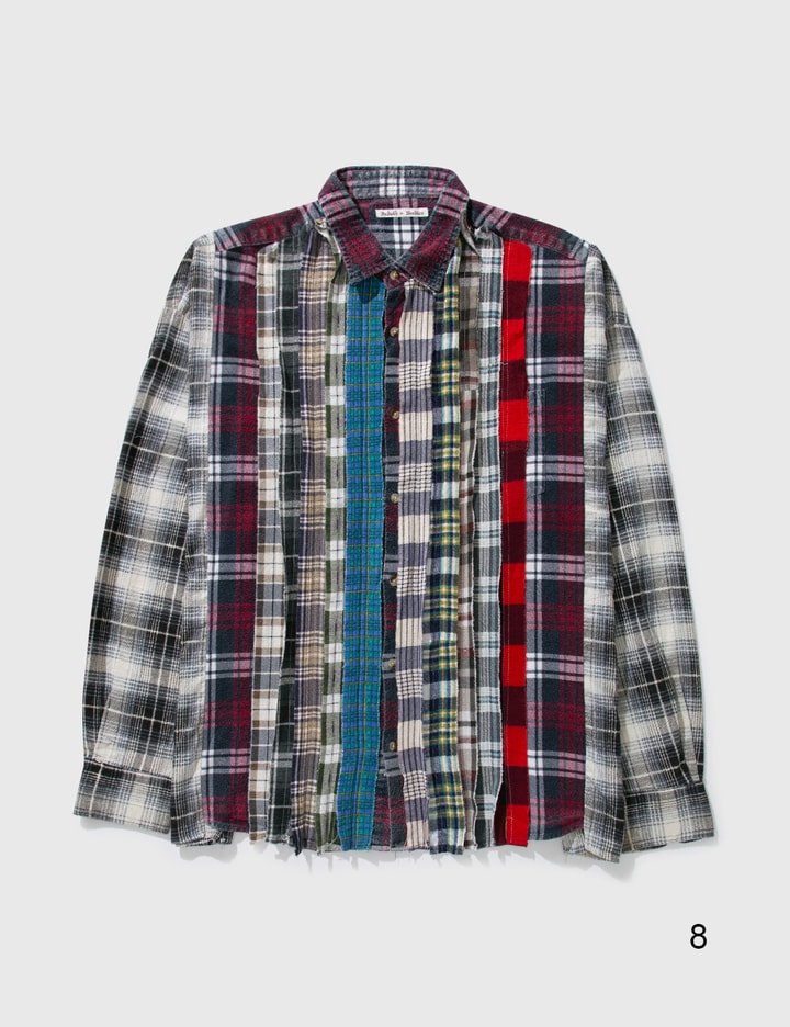 Needles - Flannel Shirt | HBX - Globally Curated Fashion and Lifestyle ...