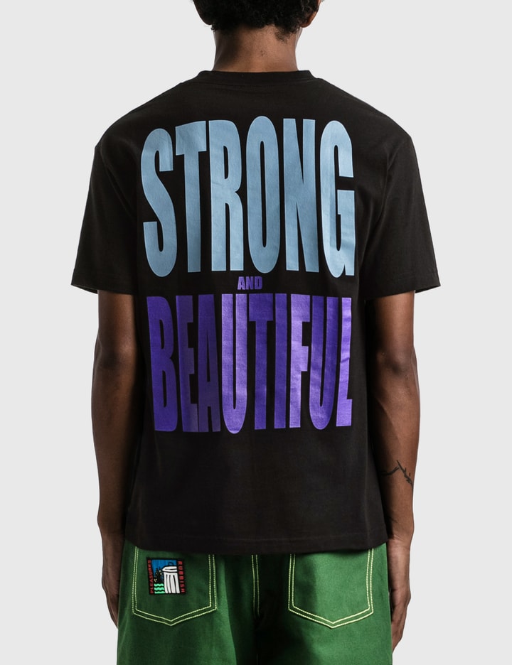 Pleasures - Strong T-shirt | HBX - Globally Curated Fashion and ...
