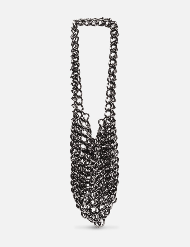 Martine Ali - CHAINMAIL SHOULDER BAG - GUNMETAL | HBX
