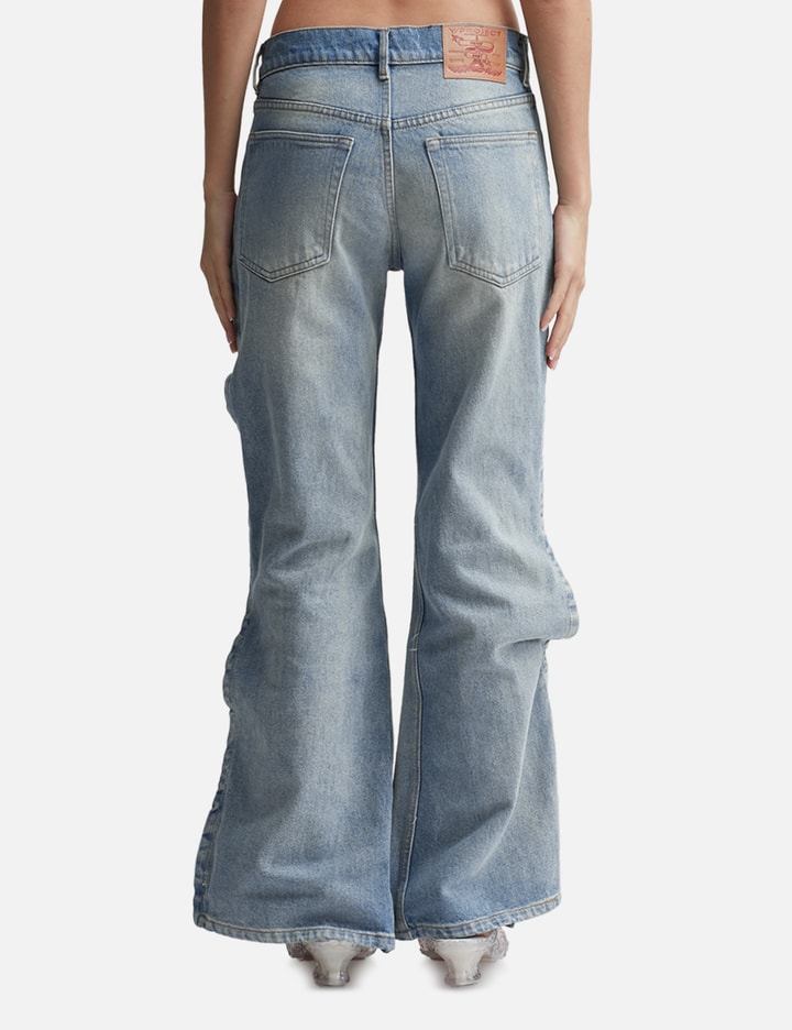 Y/PROJECT - HOOK AND EYE SLIM JEANS | HBX - Globally Curated Fashion ...