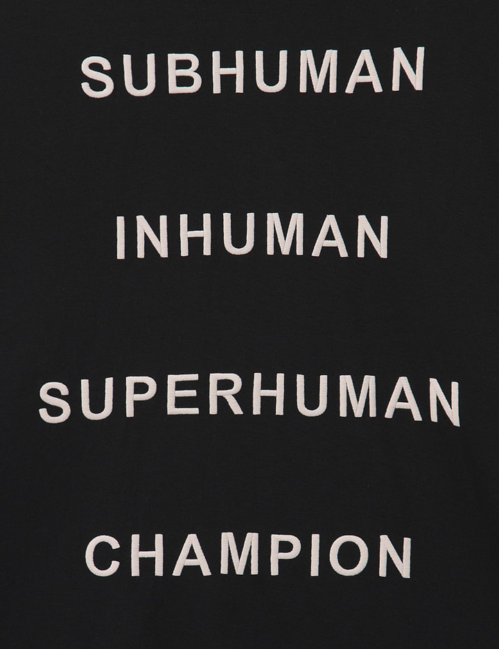 Rick Owens - Rick Owens X Champion Tommy T-Shirt W Subhuman Inhuman ...