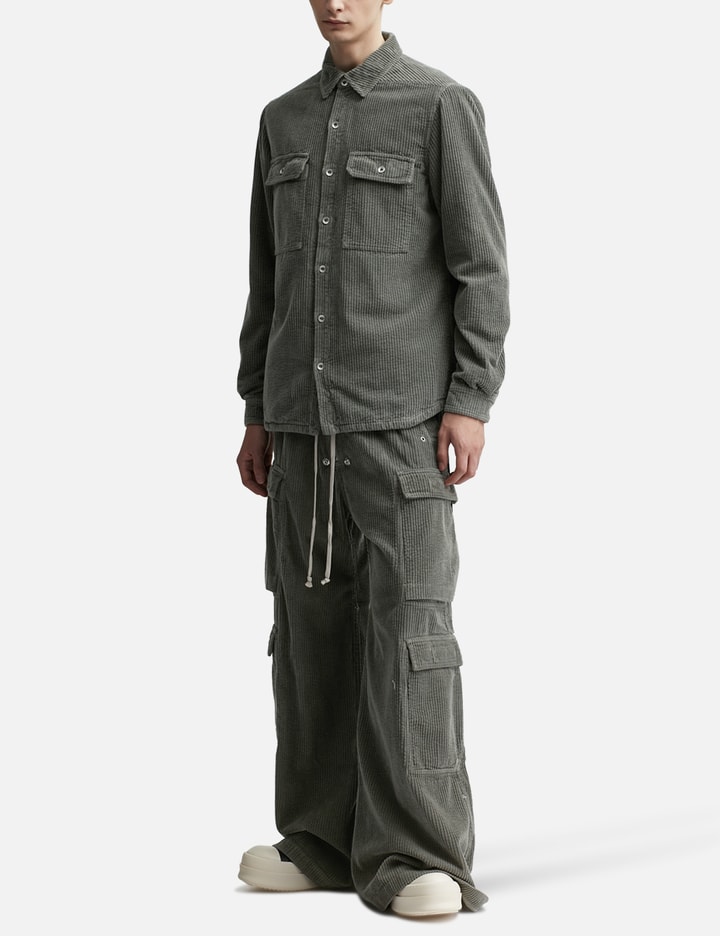 Rick Owens Drkshdw - Corduroy Double Cargo Jumbo Belas Pants | HBX