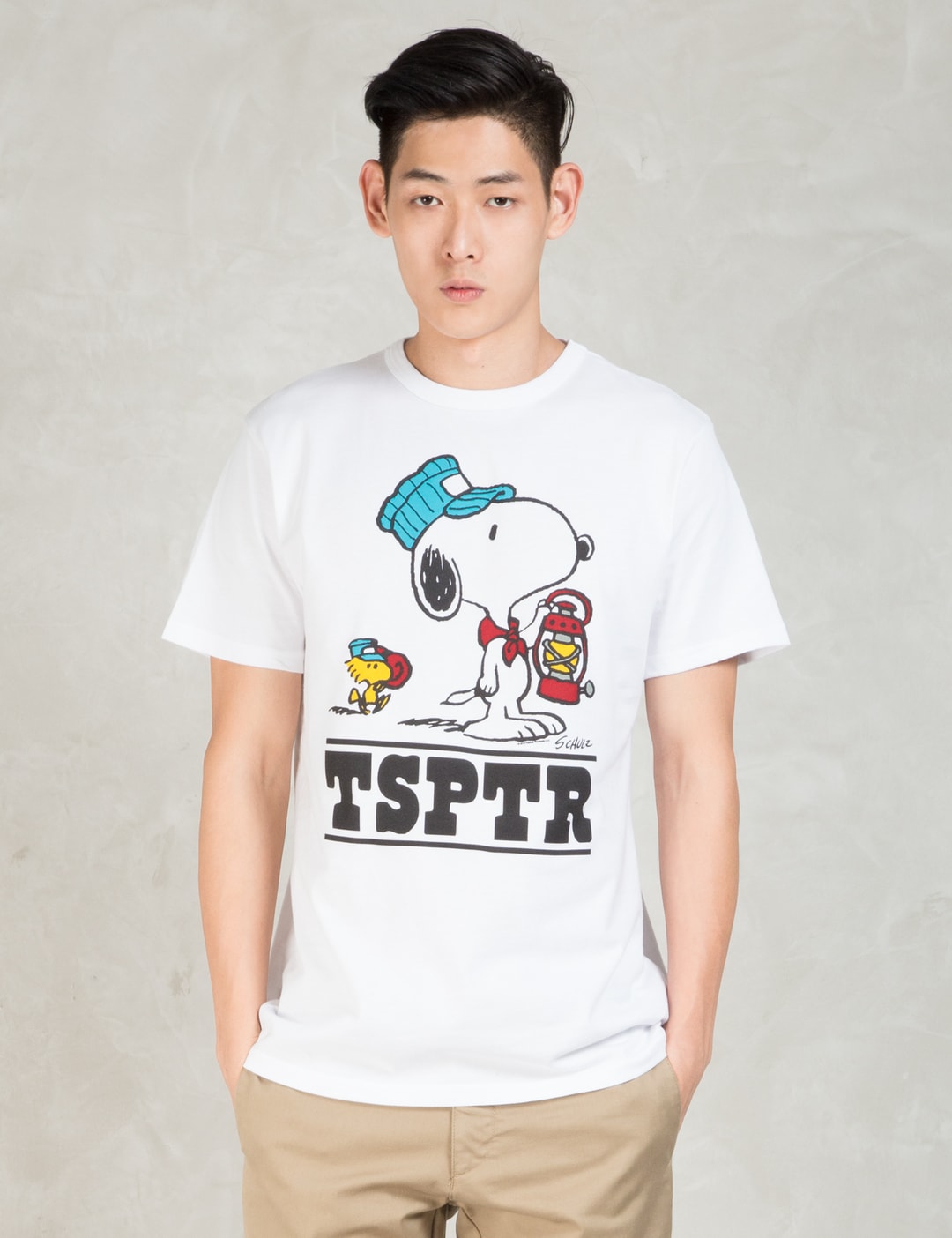 TSPTR - White Loco Snoopy S/s T-shirt | HBX - Globally Curated Fashion and Lifestyle by Hypebeast