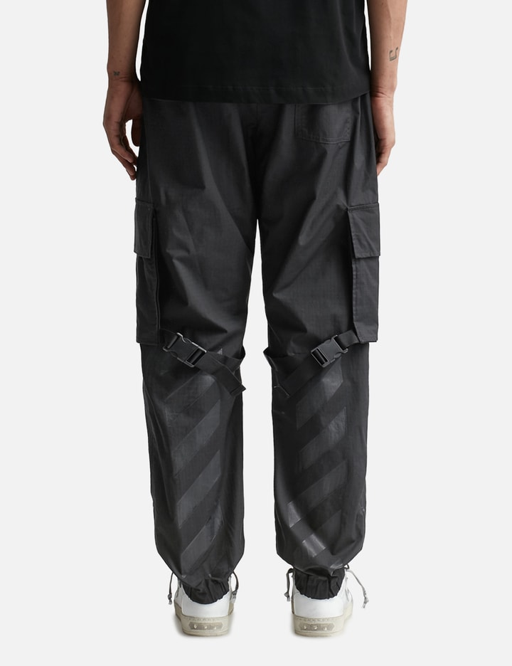 Off-White™ - Diagonal Tab Cotton Cargo Pants | HBX