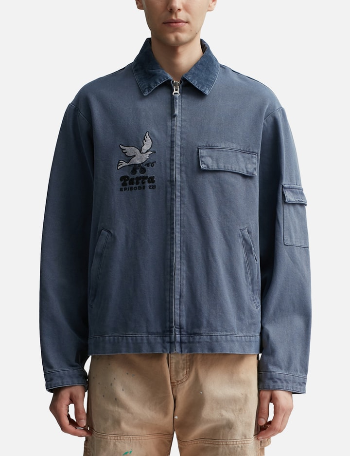 By Parra - Twilled Bird Wheel Jacket | HBX - Globally Curated Fashion ...