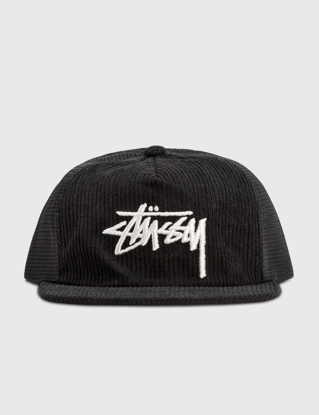 Stüssy - Corduroy Trucker Cap | HBX - Globally Curated Fashion and ...