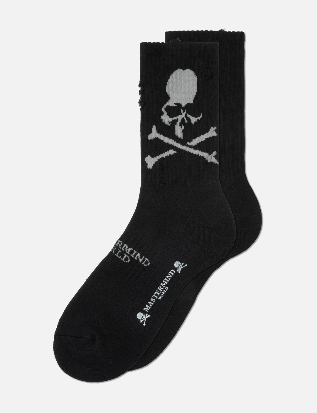 Mastermind World - Distressed Crew Socks 2 | HBX