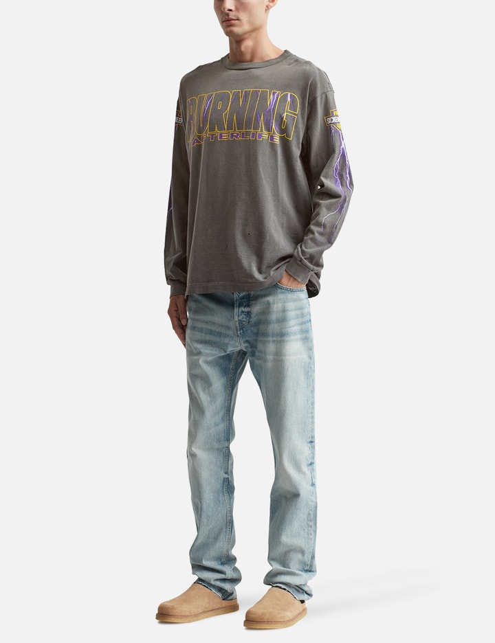 Saint Michael - Evil Spirit Long Sleeve T-shirt | HBX - Globally ...