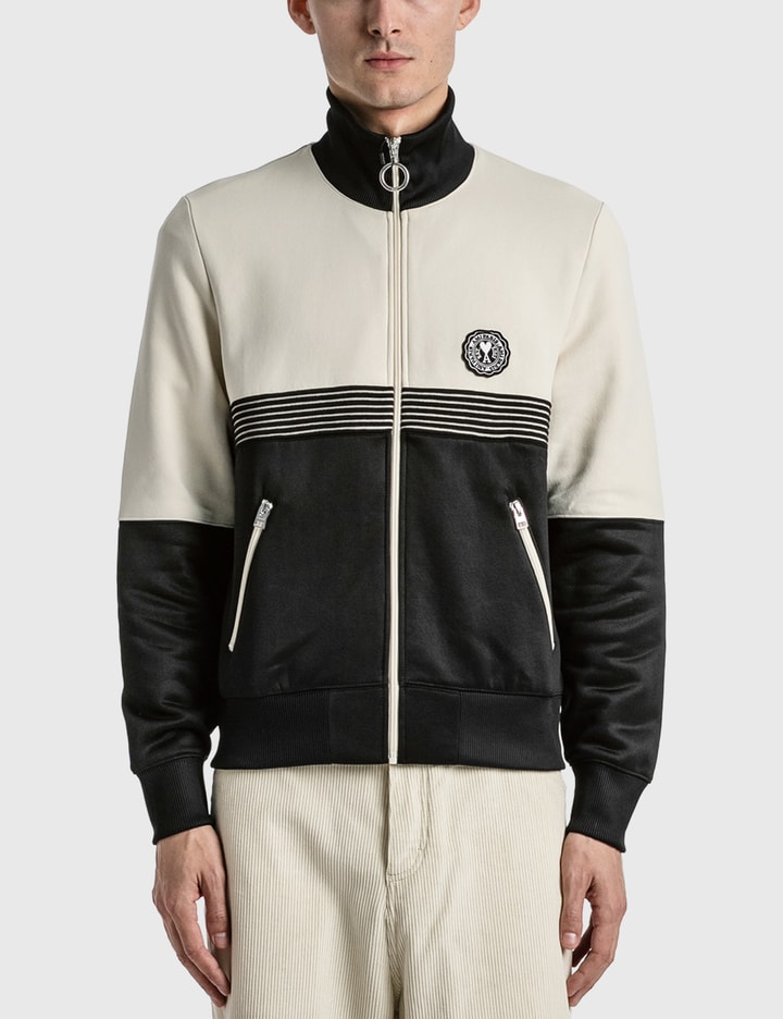 Ami - Ami Paris Paneled Track Jacket | HBX - Globally Curated Fashion and Lifestyle by Hypebeast