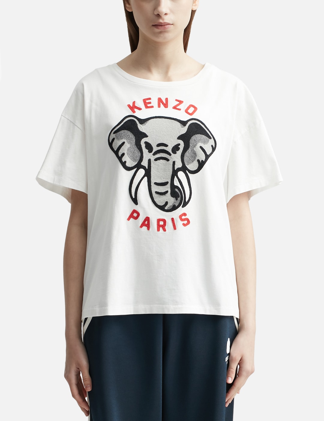 Kenzo - Kenzo Elephant Casual T-shirt | HBX - HYPEBEAST 為您搜羅全球潮流時尚品牌