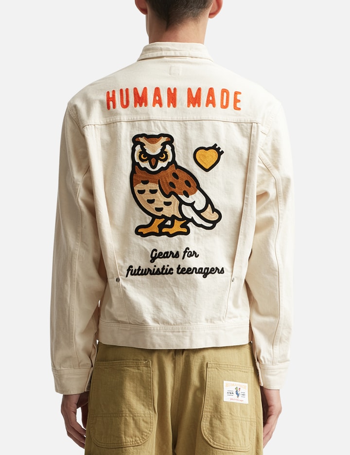 Human Made - NATURAL DENIM WORK JACKET | HBX - Globally Curated Fashion ...