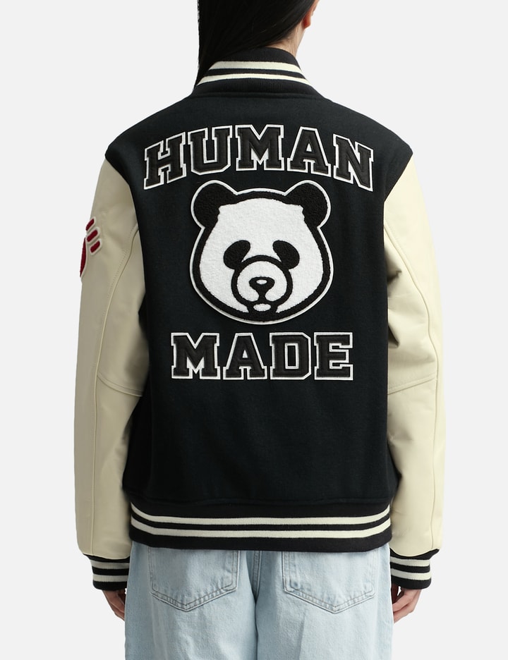 Human Made - One By Penfolds Varsity Jacket #2 | HBX - Globally Curated ...
