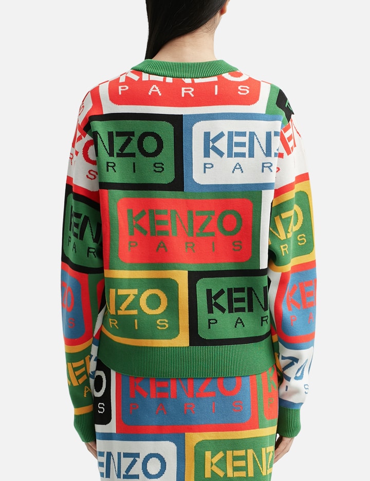 Kenzo - KENZO PARIS LABEL SWEATER | HBX - Globally Curated Fashion and ...