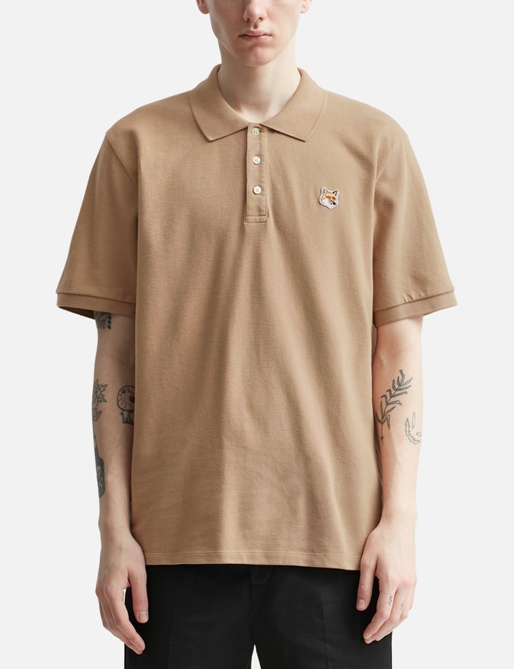 Maison Kitsuné - FOX HEAD PATCH CLASSIC POLO | HBX - Globally Curated ...