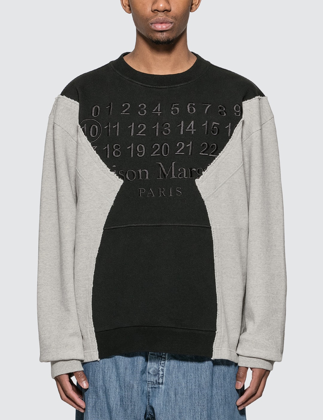 Maison Margiela - Numbers Sweatshirt | HBX - Globally Curated Fashion ...