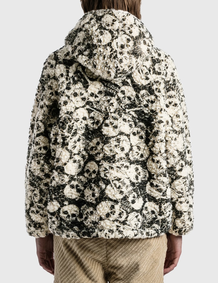 ERL - Skull Printed Vintage Fleece Hoodie | HBX - Globally Curated ...