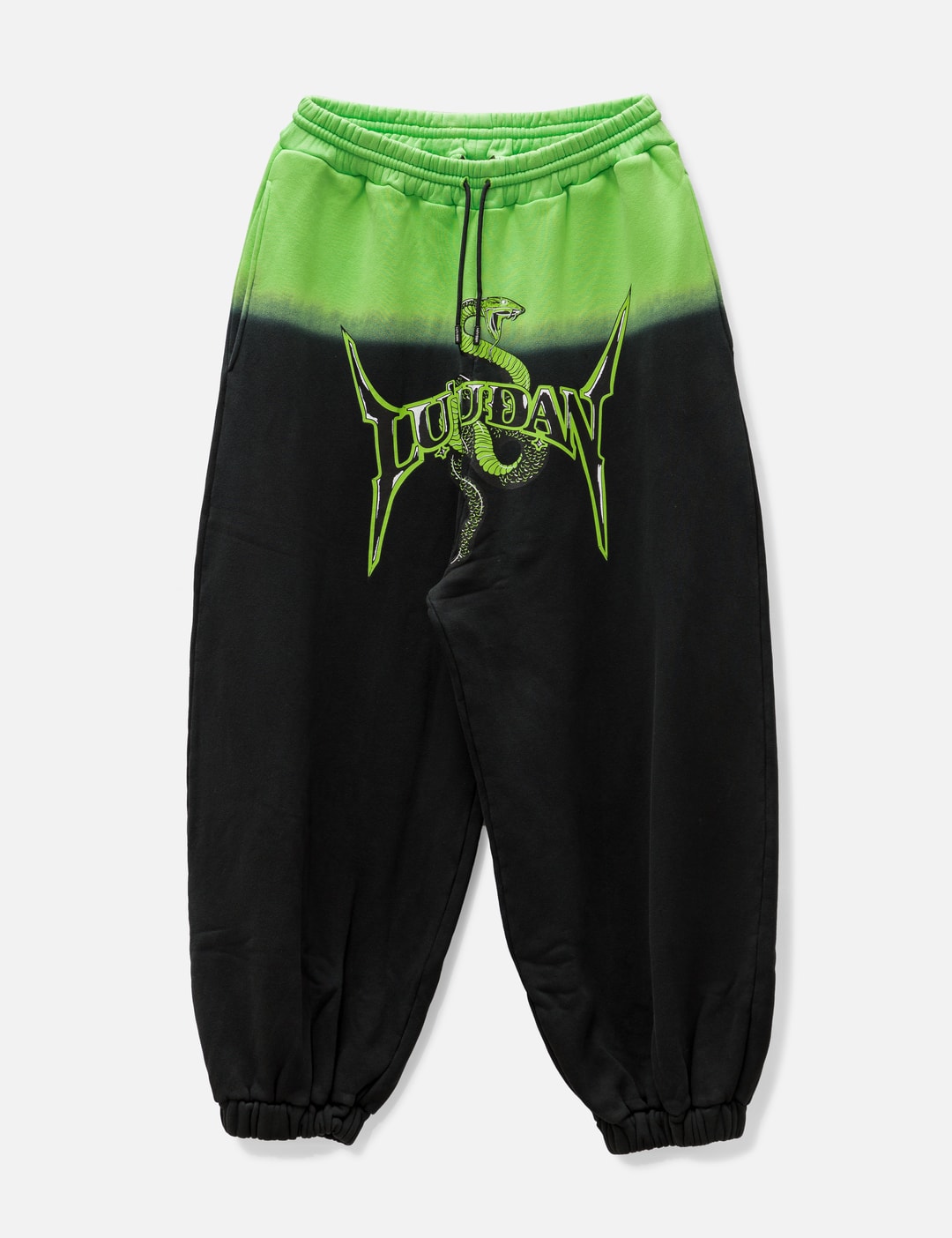 LUU DAN - Metal Head Baggy Bontan Sweatpants | HBX