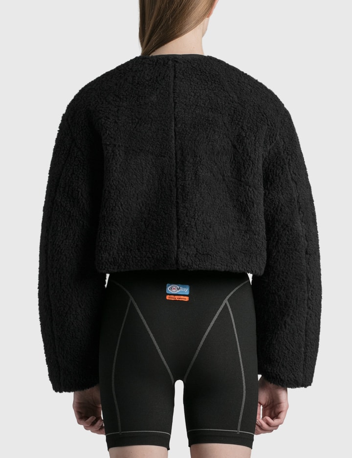 Heron Preston - Cropped Fleece Jacket | HBX - Globally Curated Fashion ...