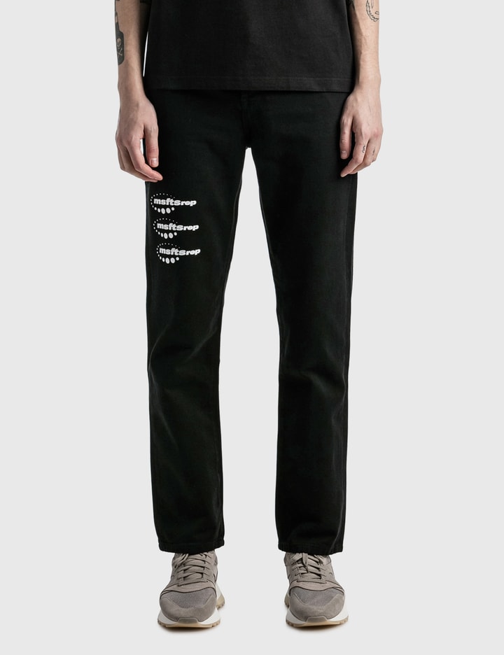MSFTSrep - Logo Jeans | HBX - Globally Curated Fashion and Lifestyle by ...