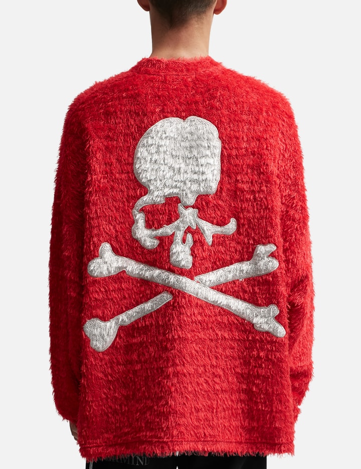 Mastermind World - Oversized Shaggy Crewneck Sweater | HBX - Globally ...