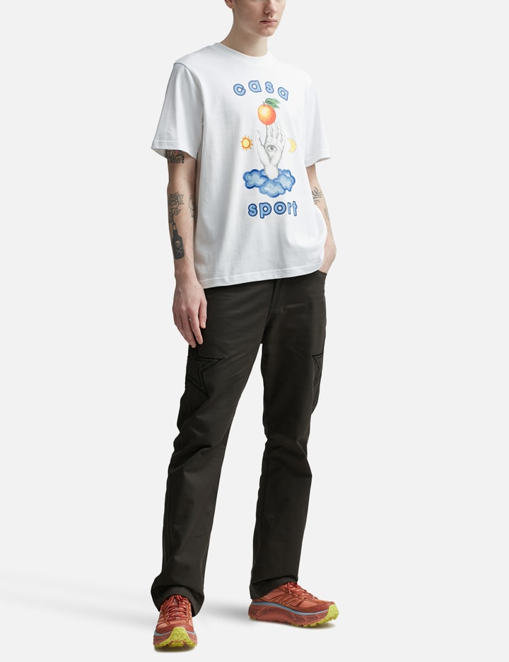 Casablanca - CASA TALISMAN T-SHIRT | HBX - Globally Curated Fashion and ...