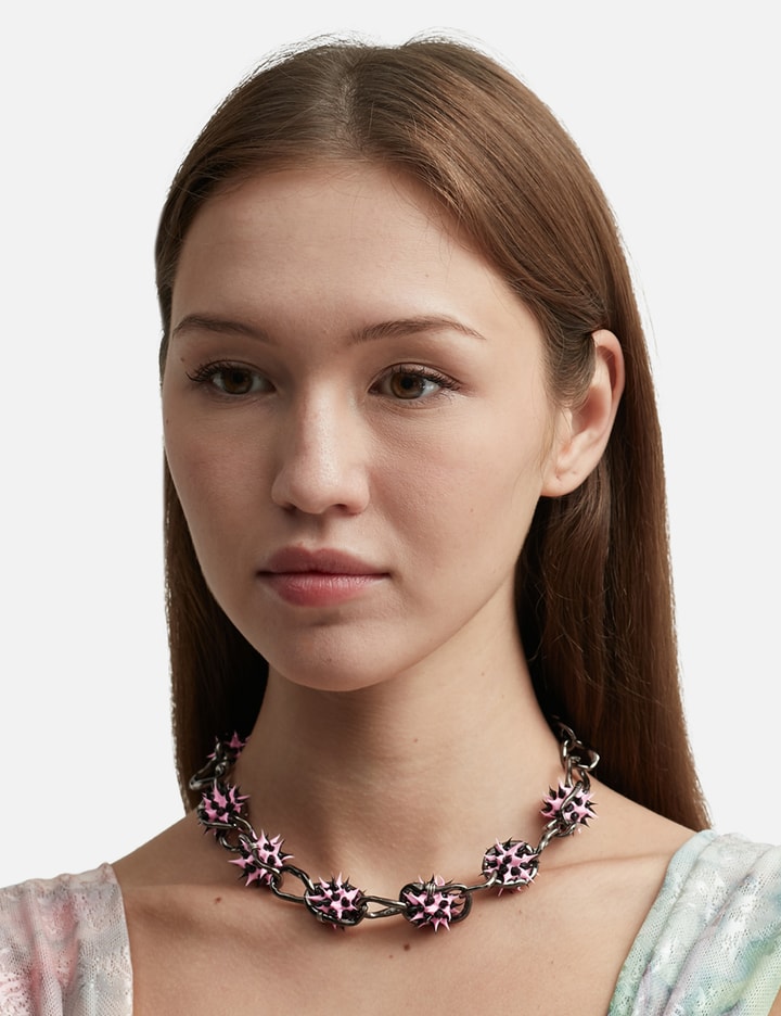 Collina Strada - Spikeez Crushed Chain Necklace | HBX - Globally ...