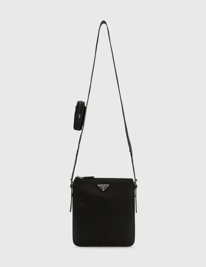 Prada - Nylon Logo Crossbody Bag With Small Pouch | HBX