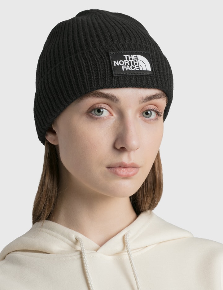 The North Face - TNF Logo Box Pom Beanie | HBX - Globally Curated ...
