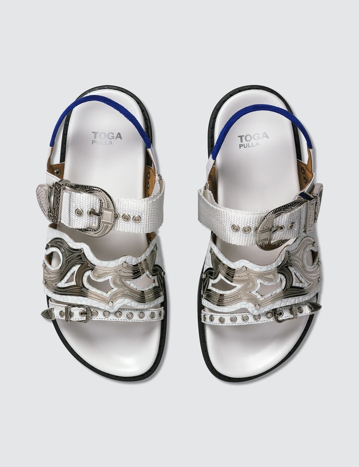 Toga Pulla - Buckle Slides | HBX - Globally Curated Fashion and ...
