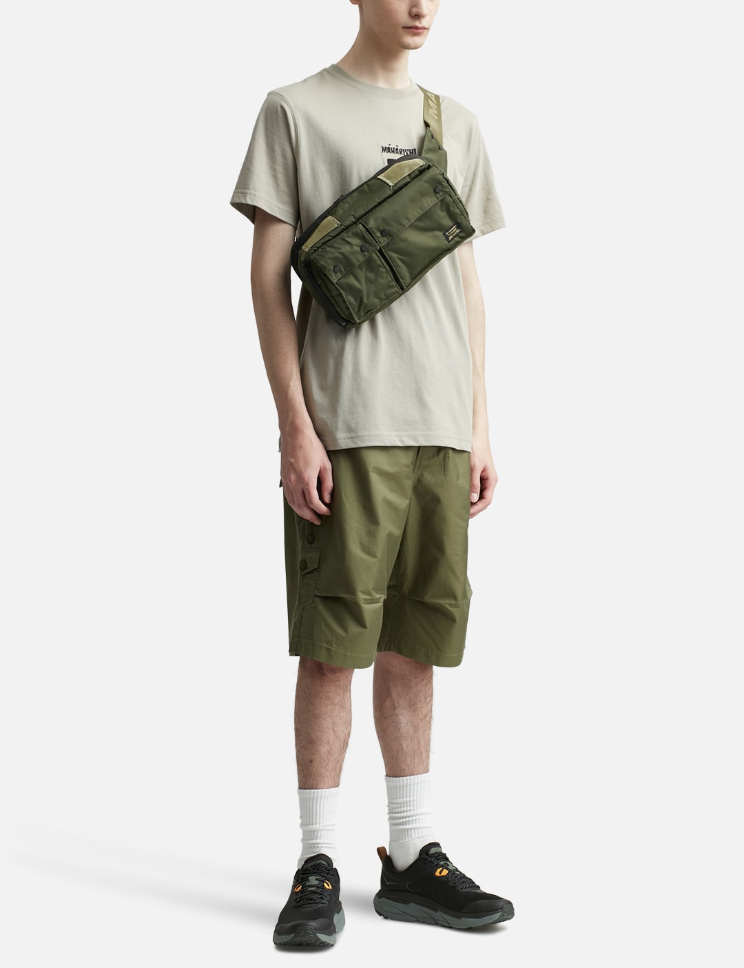 Maharishi - Travel Waist Bag | HBX - HYPEBEAST 為您搜羅全球潮流時尚品牌