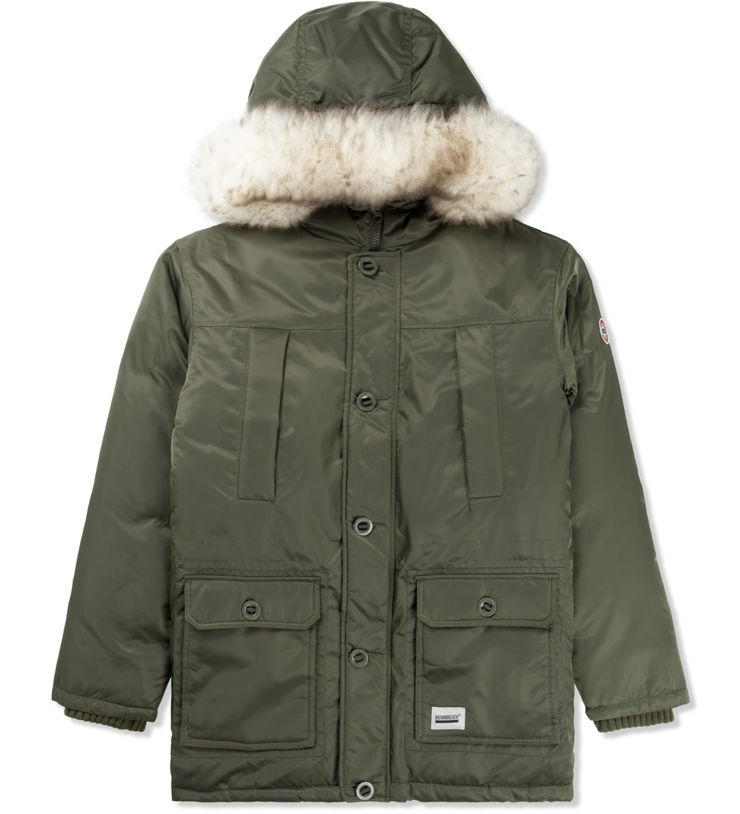 BROWNBREATH - Khaki Penta Duckdown Jacket | HBX - Globally Curated ...