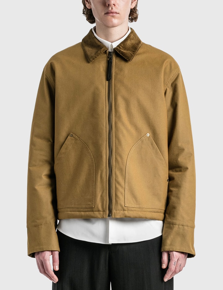 Loewe - ZIPPED WORKWEAR JACKET | HBX - Globally Curated Fashion and ...