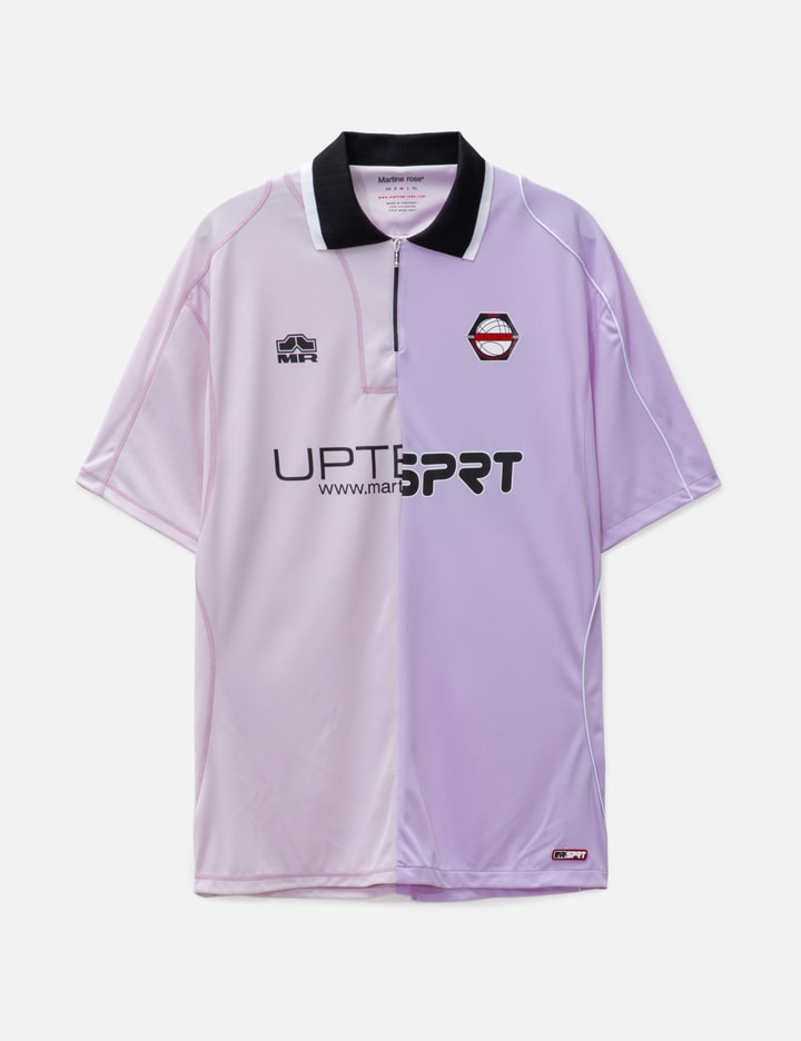 Martine Rose - HALF AND HALF FOOTBALL TOP | HBX