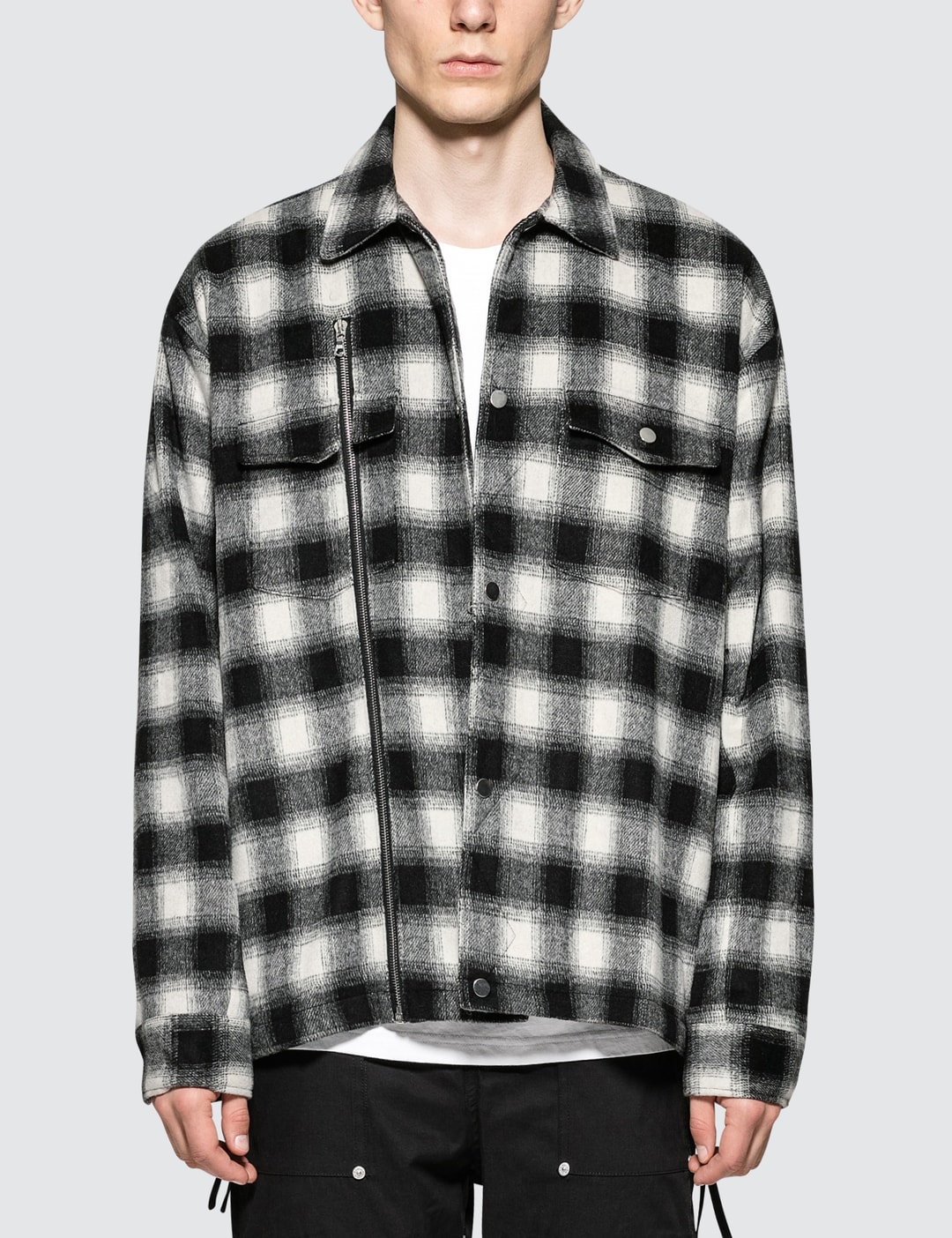 Stampd - Asher Flannel Shirt Jacket | HBX - Globally Curated Fashion ...