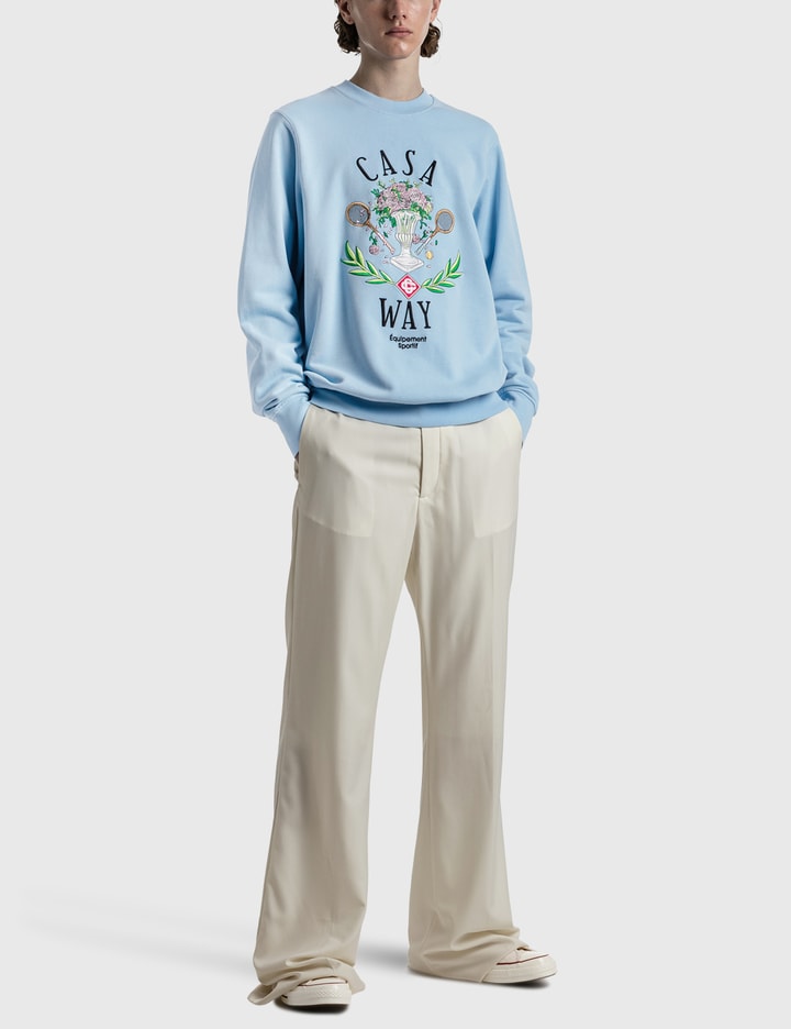 Casablanca - CASA WAY SWEATSHIRT | HBX - Globally Curated Fashion and ...