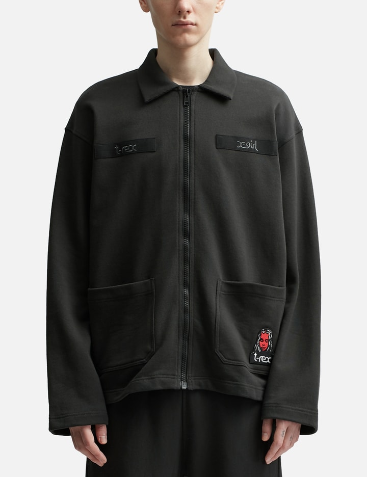 X-Girl - X-girl × T-REX スウェット ジャケット | HBX - ハイプビースト(Hypebeast)が厳選した ...