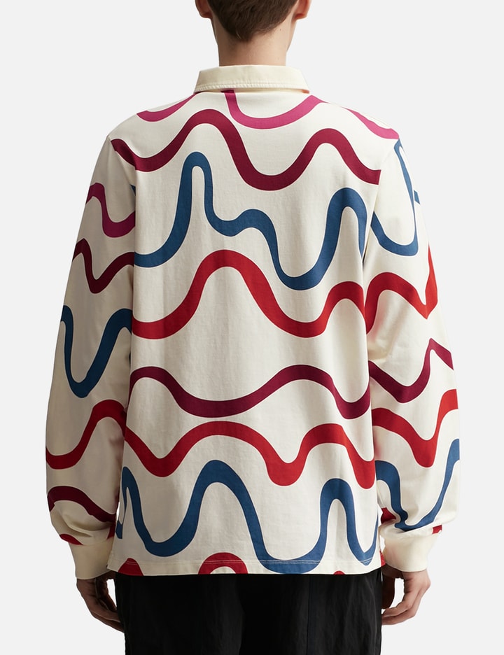 By Parra - colored soundwave polo shirt | HBX