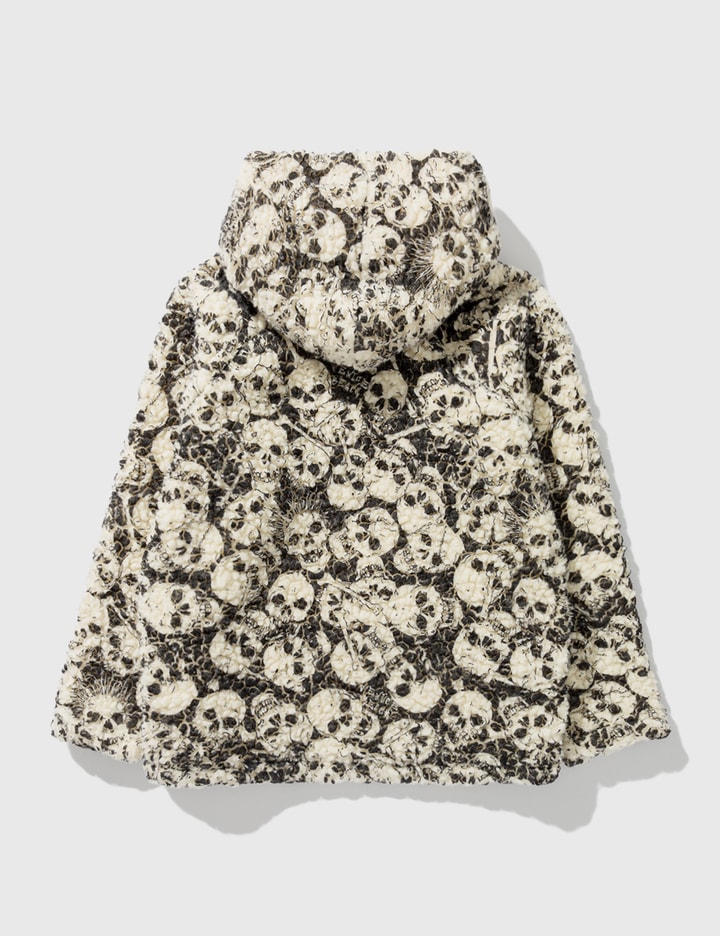 ERL - Skull Printed Vintage Fleece Hoodie | HBX - Globally Curated ...