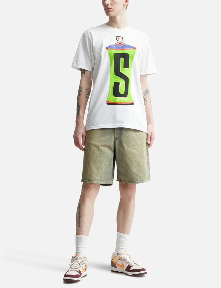 Stüssy - Raw Denim Big Ol' Shorts | HBX - Globally Curated Fashion and ...