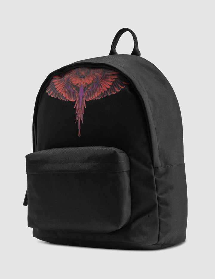 Marcelo Burlon - Red Wings Backpack | HBX - HYPEBEAST 為您搜羅全球潮流時尚品牌